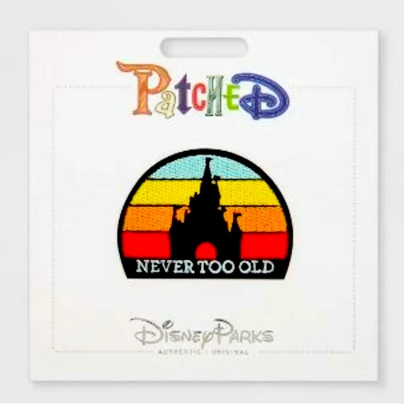 Disney | Jewelry | Disney Parks Patched Disneyland Never Too Old ...